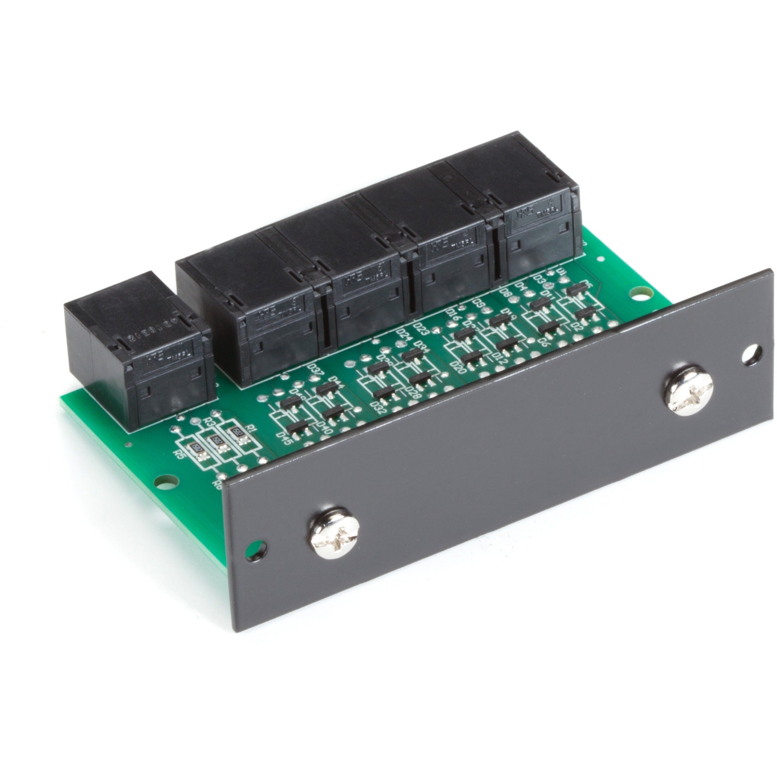 Black Box RS232 Passive Splitter Rackmount Card - RJ45, 4-Port TL421-C ...