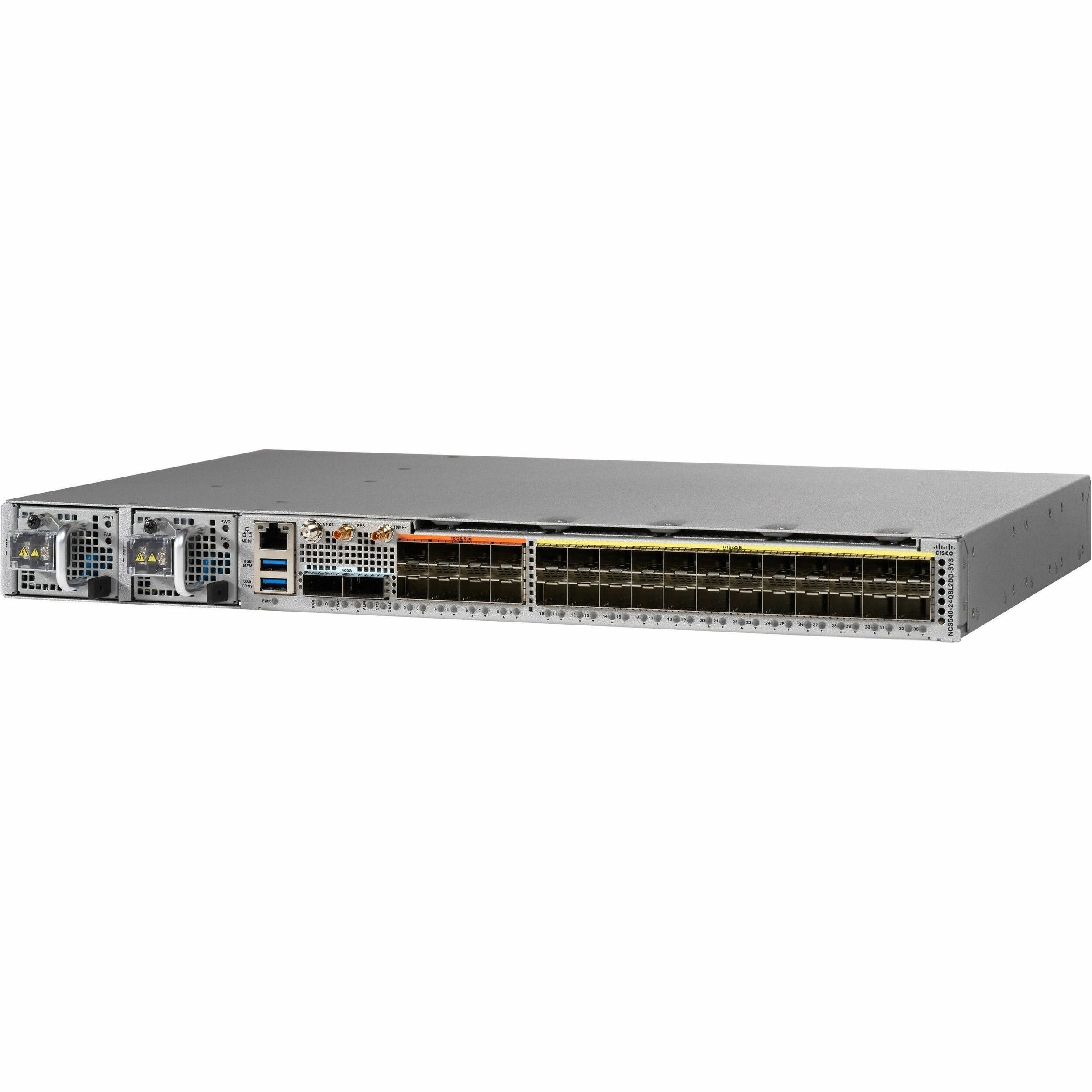 Cisco 540 Router Chassis N540-24Q8L2DD-SYS – FireOwls Corporation
