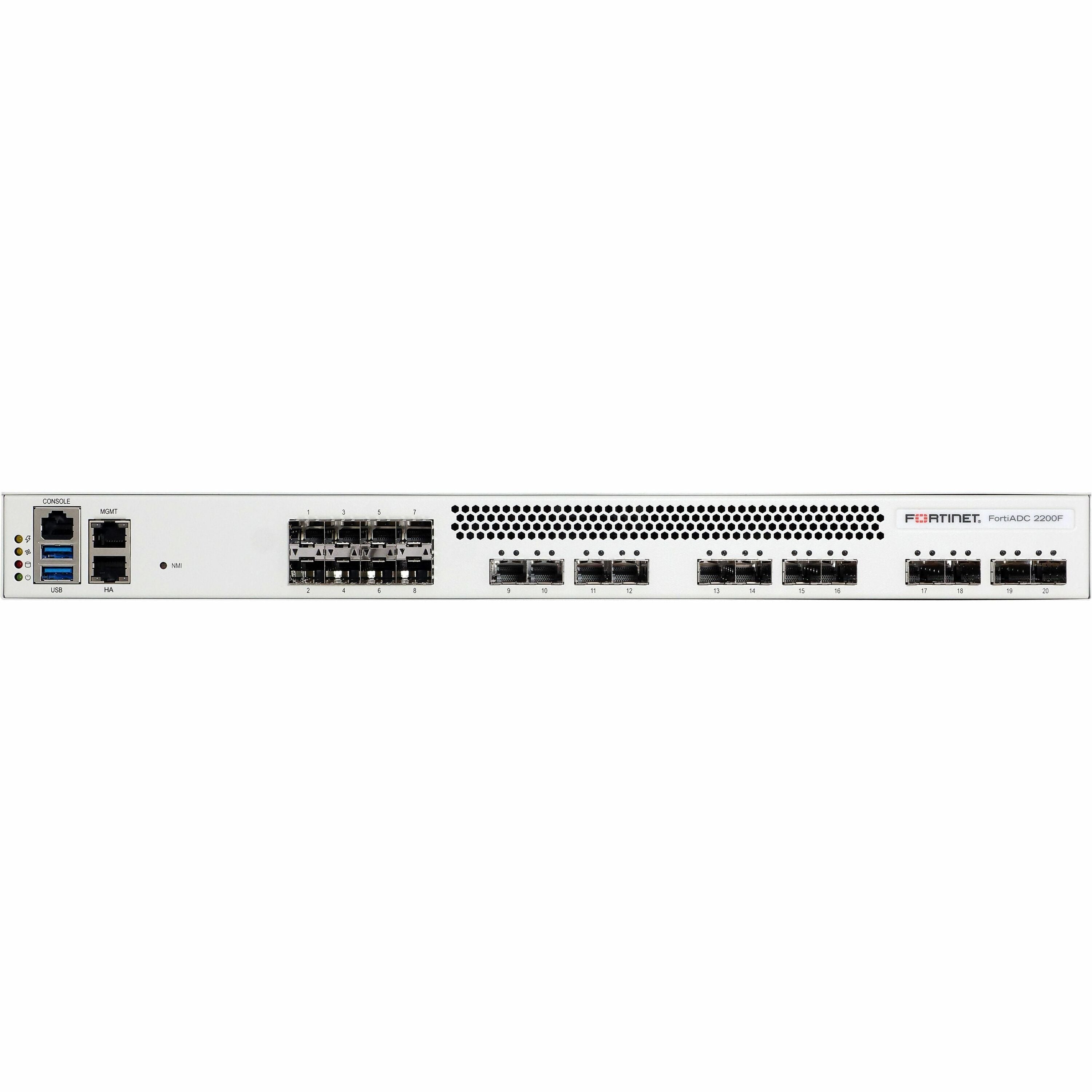 Fortinet FortiADC Advanced Application Delivery Controller FAD-2200F ...